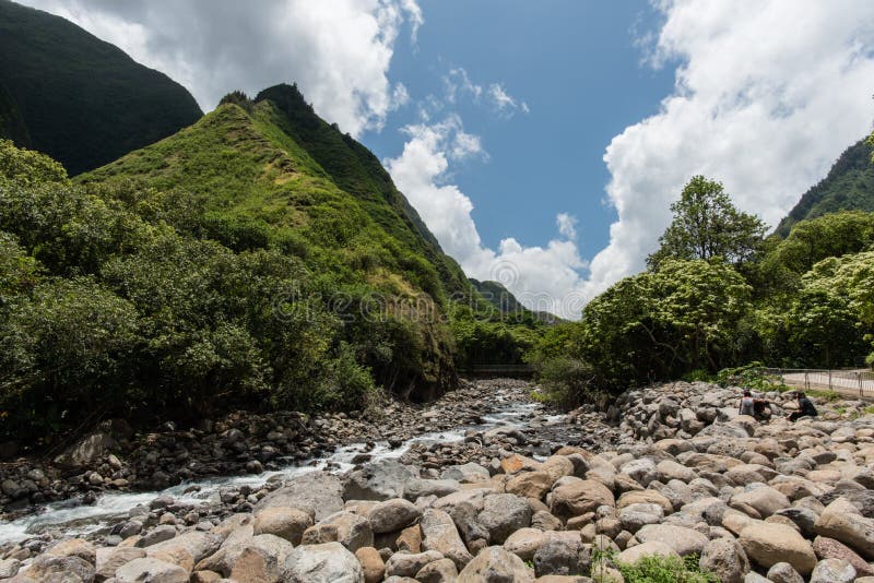 Iao Valley State Park, West Maui Stock Image - Image of blue, inland ...