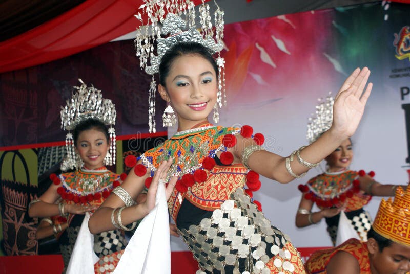 An iban dance editorial stock photo. Image of traditional - 15695968