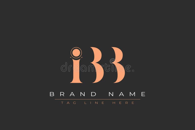 Ibb Letter Design Stock Illustrations – 16 Ibb Letter Design Stock ...