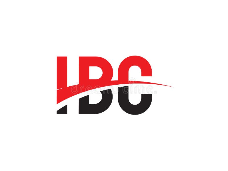 IBC Letter Initial Logo Design Vector Illustration Stock Vector ...