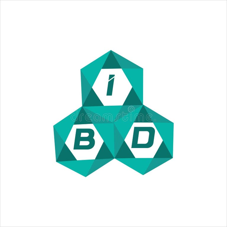 Ibd Unique Vector Initials Alphabet Letter Logo Stock Illustrations – 1 ...