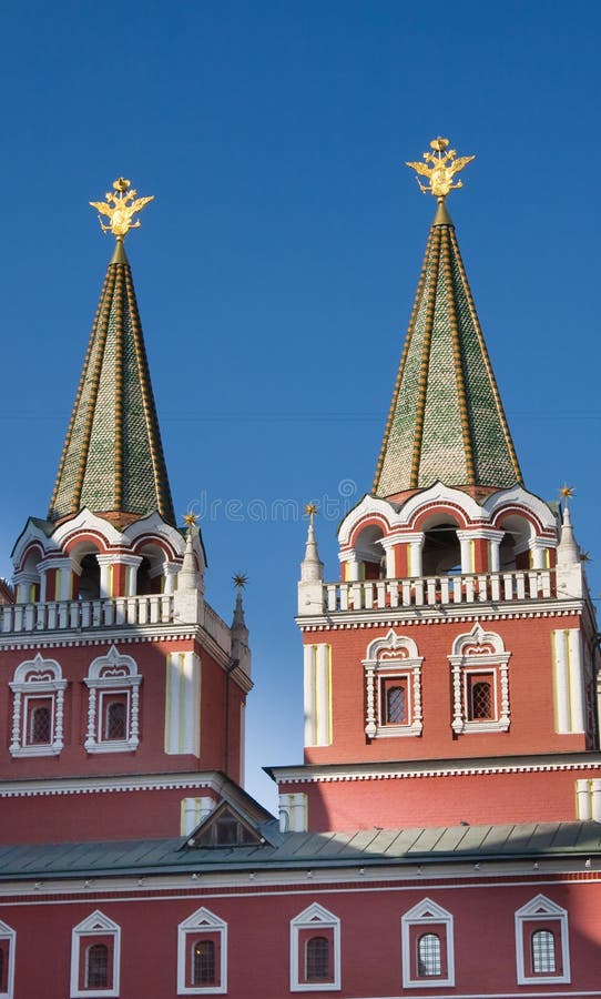 Iberian Gates. Moscow stock photo. Image of area, city - 12369608