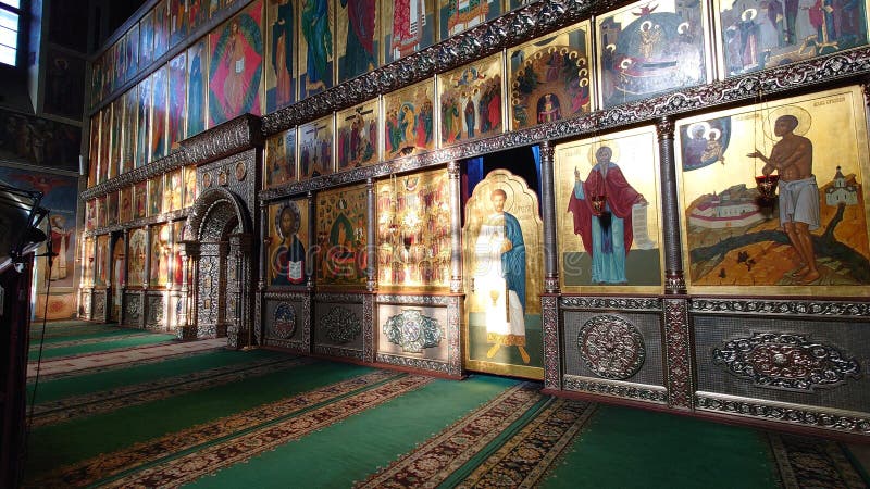 Iberian Monastery. Russia. Valdai Editorial Stock Photo - Image of ...