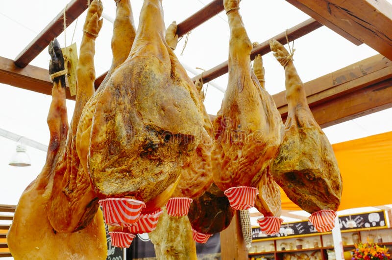 Hamon legs stock photo. Image of loaf, lambchop, marketplace - 22383898