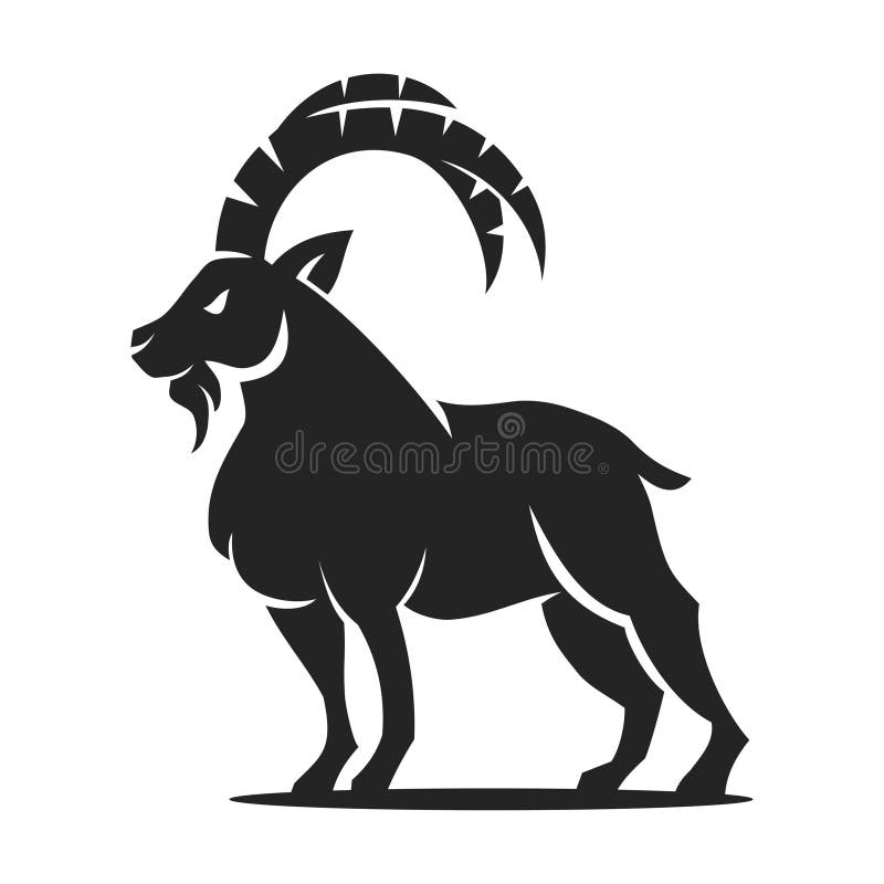 Ibex Logo Template Isolated. Brand Identity. Icon Abstract Vector ...