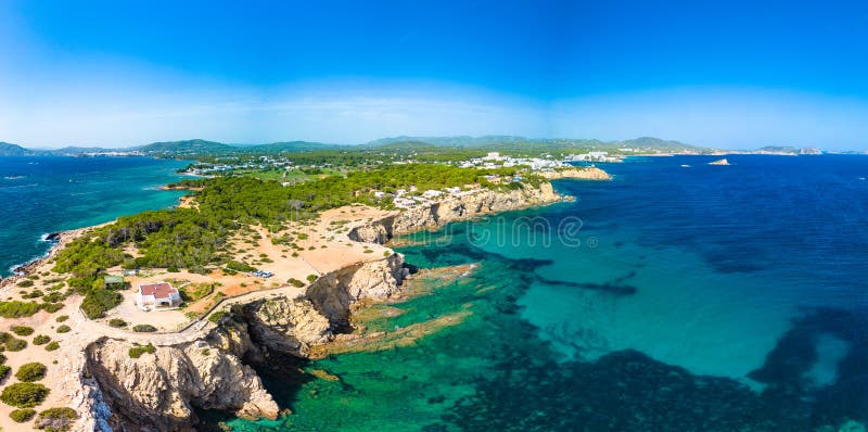 Ibiza, Punta Arabi stock photo. Image of ibiza, island - 266439272