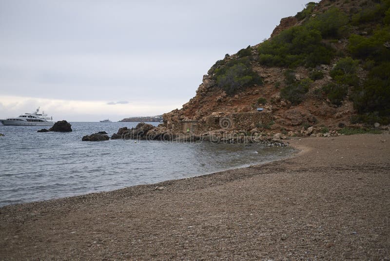 View of Cala Moli editorial stock photo. Image of spain - 159039318