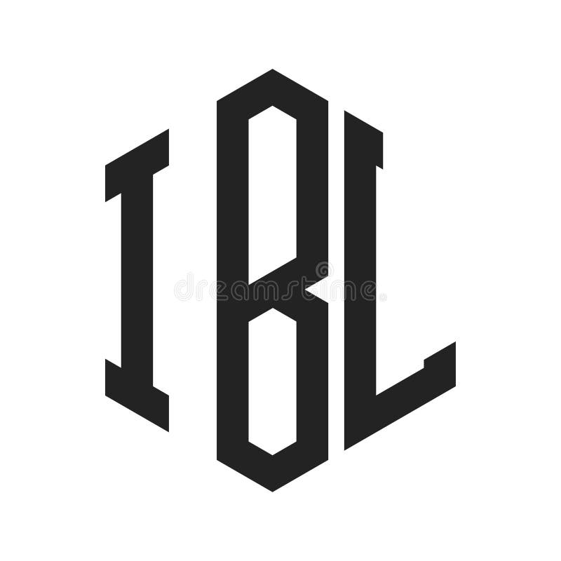 IBL Logo Design. Initial Letter IBL Monogram Logo Using Hexagon Shape ...