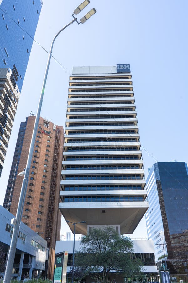 Ibm Buenos Aires Office Building Editorial Stock Image - Image of ...
