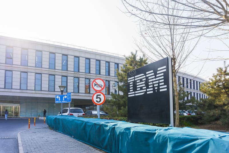 IBM editorial stock image. Image of zhongguancun, exterior - 177442704