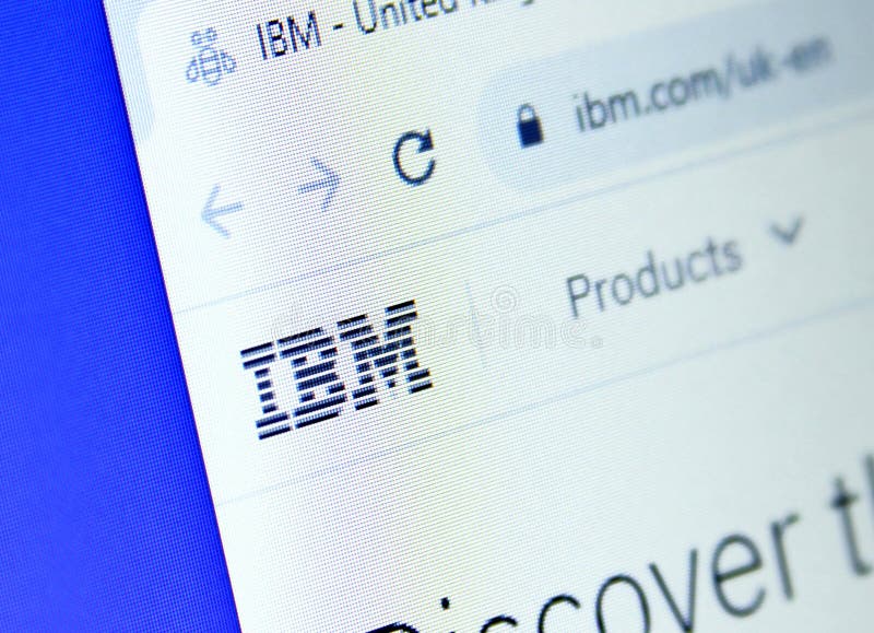 Ibm logo editorial image. Image of company, smartphone - 297215435