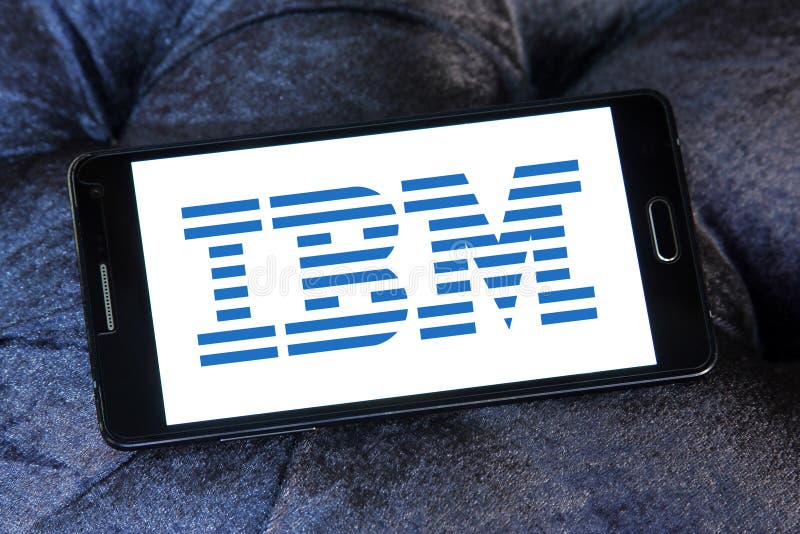 Ibm logo editorial stock photo. Image of ipad, addiction - 89025968