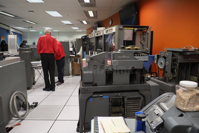 IBM Machines, Computer Science Museum Mountain View California ...