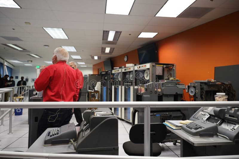IBM Machines, Computer Science Museum Mountain View California ...