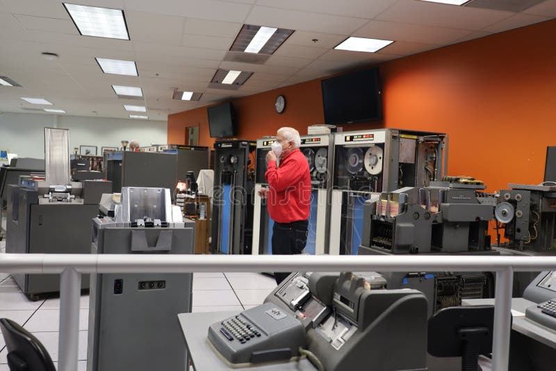 IBM Machines, Computer Science Museum Mountain View California ...