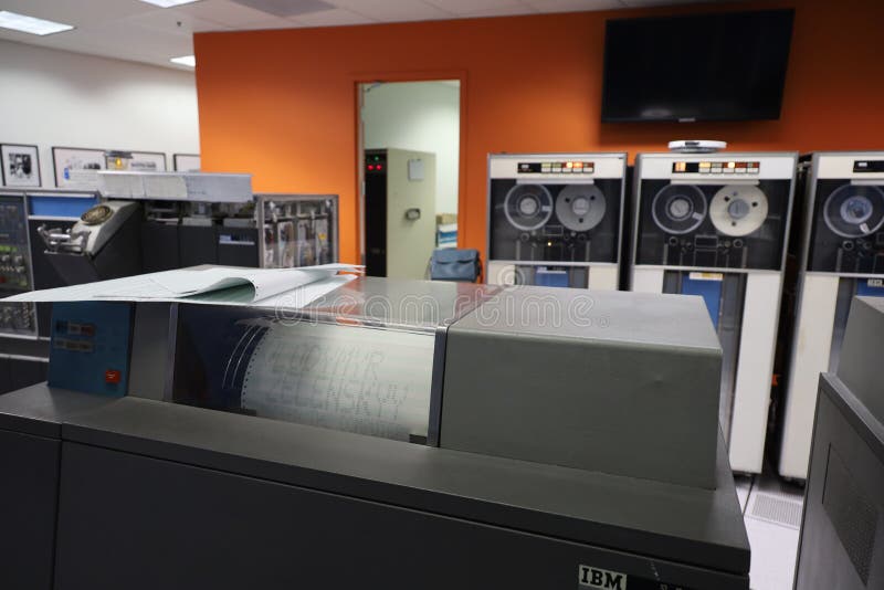 IBM Machines, Computer Science Museum Mountain View California ...