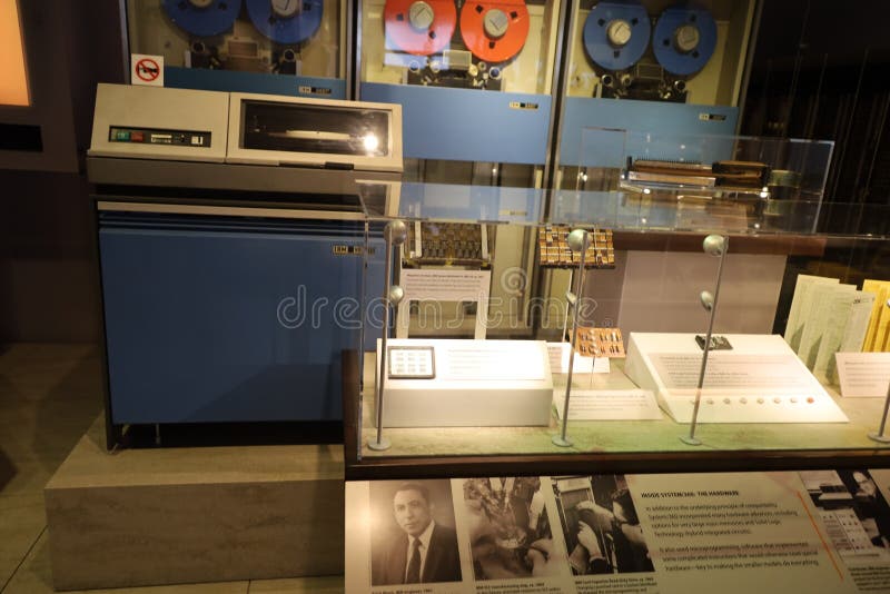IBM Machines, Computer Science Museum Mountain View California ...