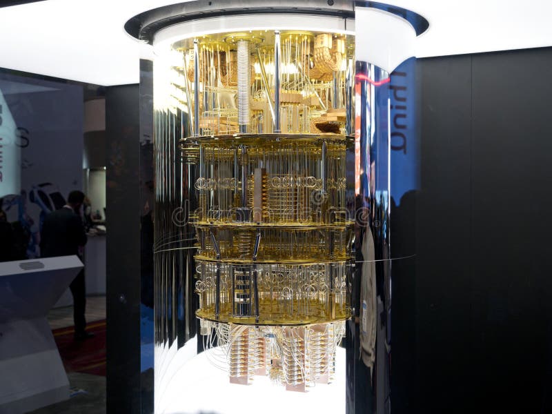 IBM Q System One Quantum Computer at the Consumer Electronic Show CES ... IBM Q System One Quantum Computer at the Consumer Electronic Show CES ...