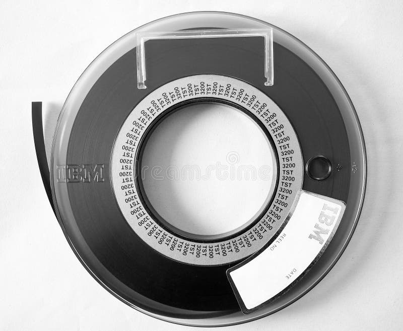 IBM reel tape editorial photo. Image of storage, technology - 79767181