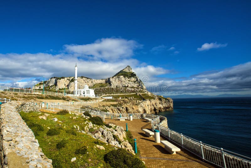 Ibrahim Al Ibrahim Mosque En Gibraltar Foto de archivo - Imagen de ...