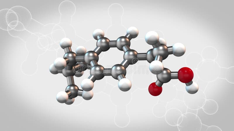 Ibuprofen rotation loop stock video. Video of animation - 167384857
