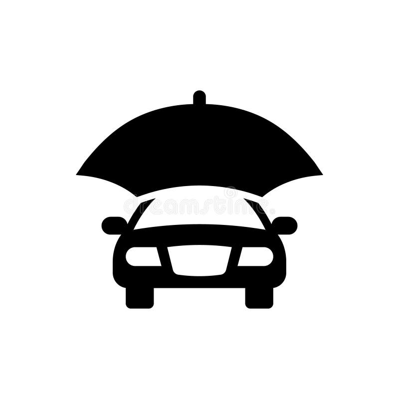 Icône D'assurance Automobile Illustration de Vecteur - Illustration du ...