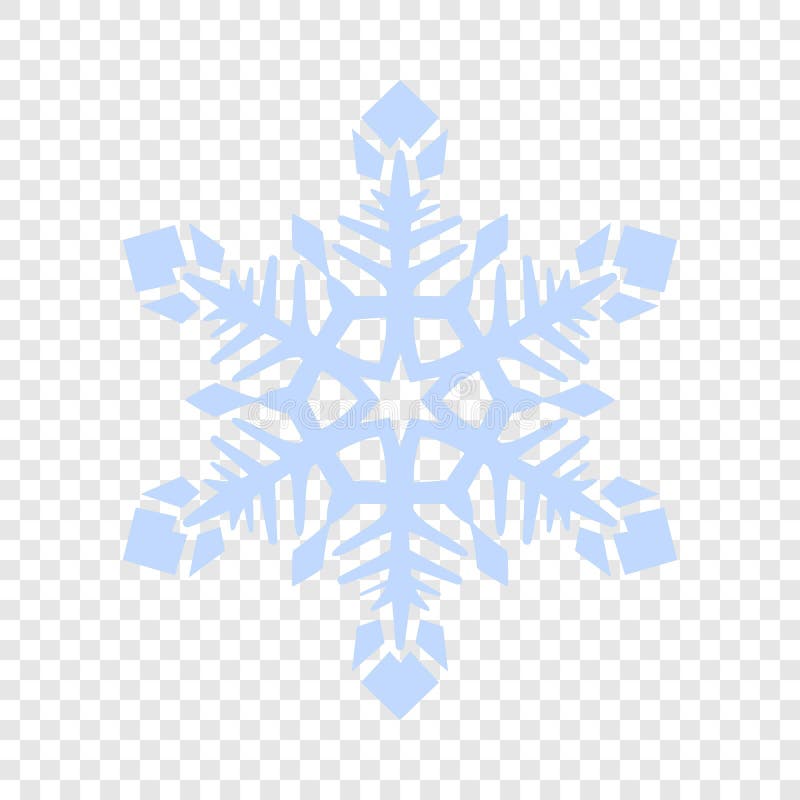 Icône Blanche De Flocon De Neige, Style Plat Illustration de Vecteur ...