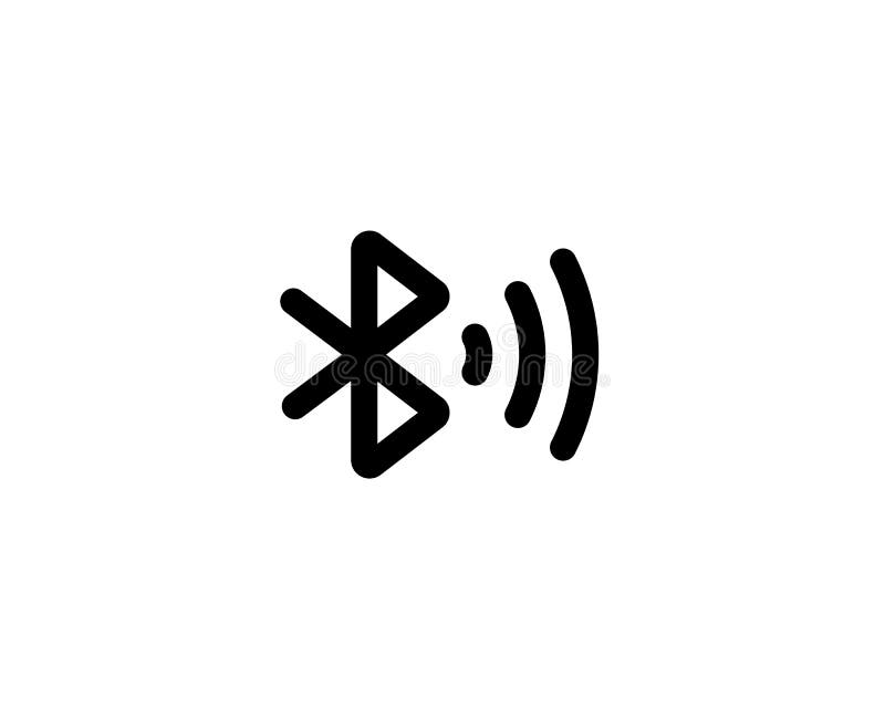 Icône Bluetooth. Signe De Connexion Isolé Vectoriel. Illustration de ...