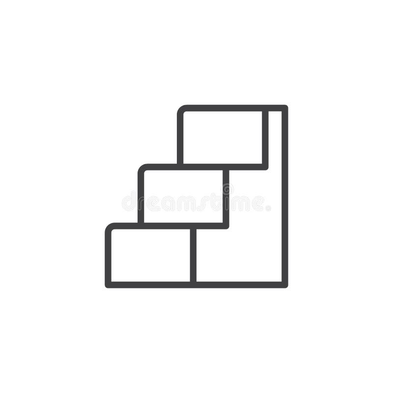 Vecteur Simple De Logo D'escalier Illustration de Vecteur ...