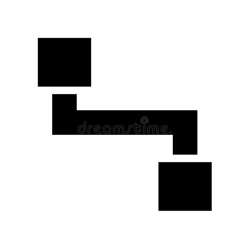 Icône Du Chemin a Au B Concept De Logo à La Mode Du Chemin a Au B Sur ...