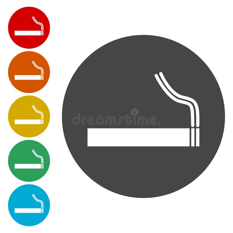Icône De Tabagisme De Signe Symbole D'E-cigarette Illustration de ...