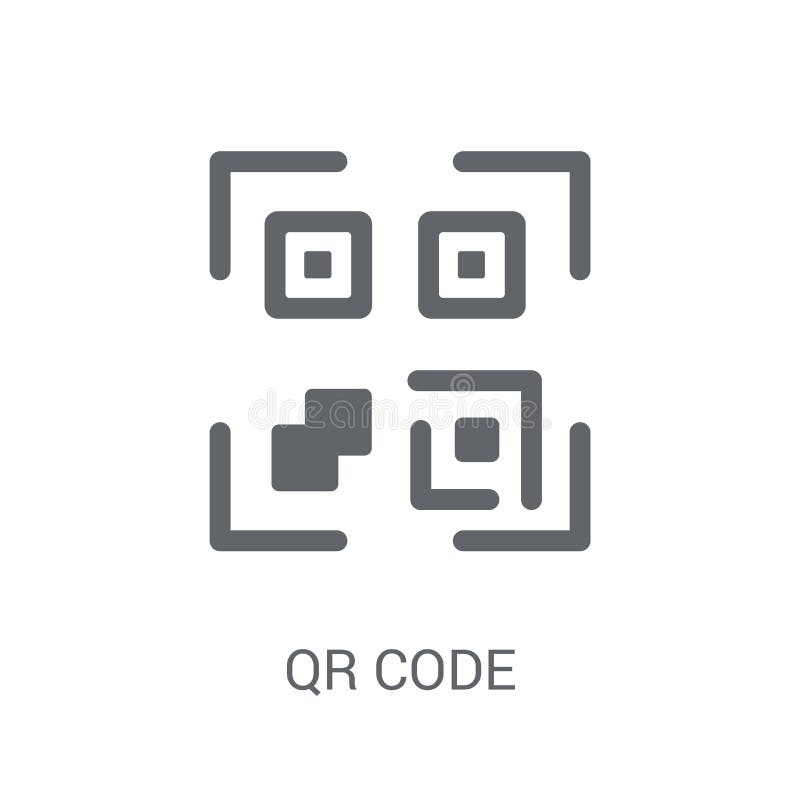 Icône de code de Qr illustration de vecteur. Illustration du identité ...