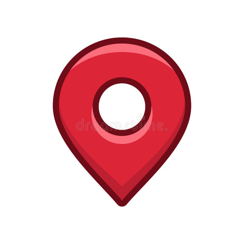 Icône De Code Rouge Emplacement Symbole De Code Carte Design ...