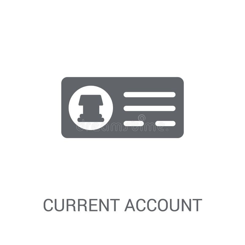 Icône Linéaire De Compte Courant Logo Moderne De Compte Courant D ...