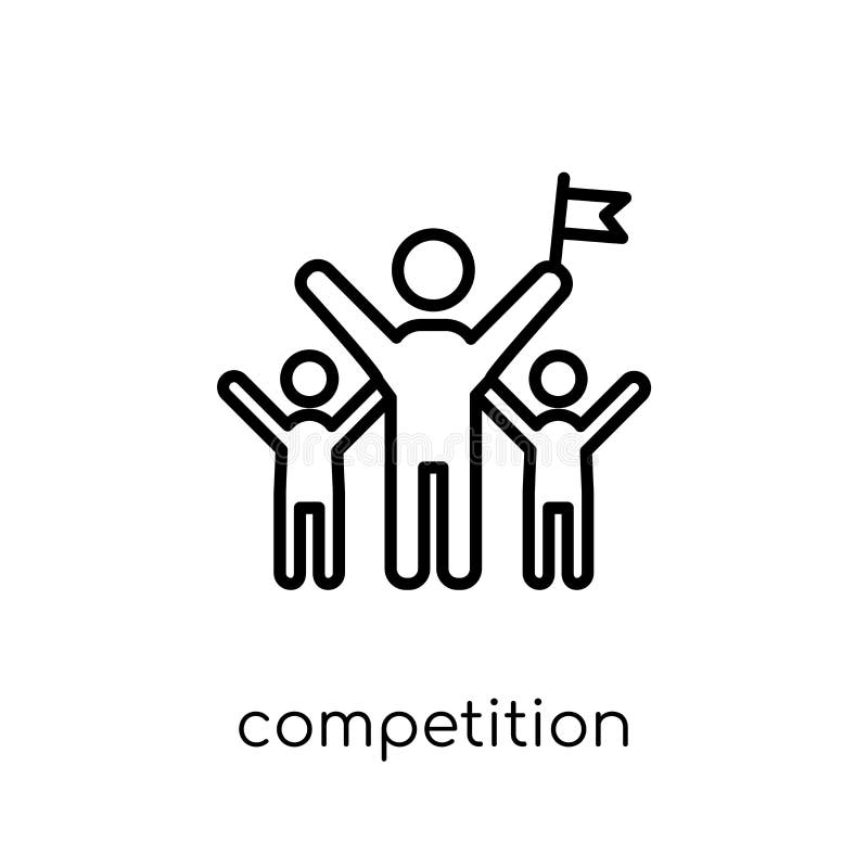 Icône De Concurrence De Collection De Productivité Illustration de ...