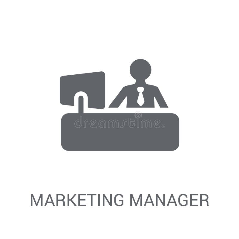 Icône De Directeur Marketing Illustration de Vecteur - Illustration du ...