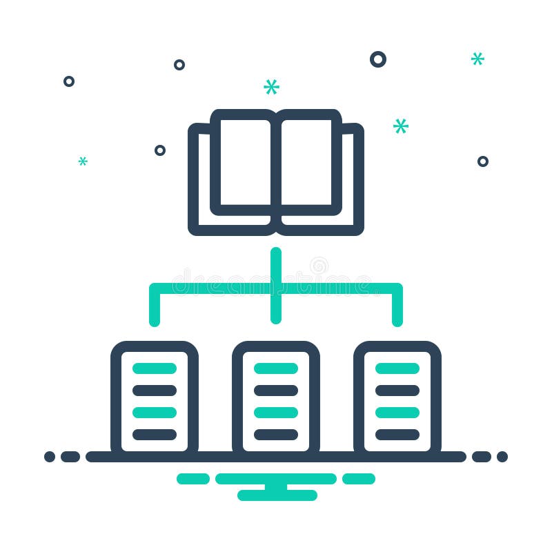 Icône De Mixage Pour La Catégorisation De Classification Et Le Dossier ...