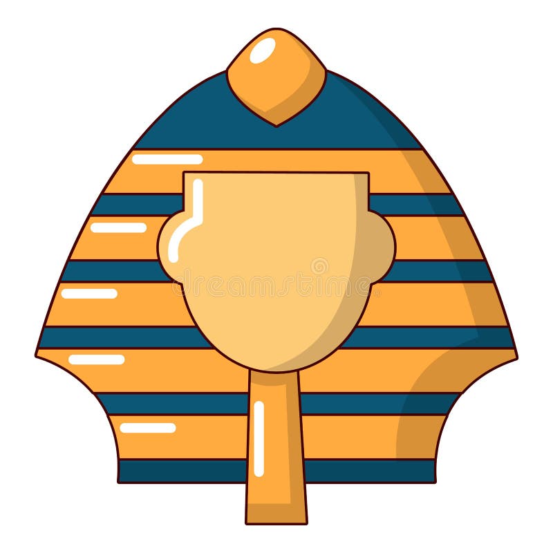 Icône De Pharaon Avec L'ombre Illustration de Vecteur - Illustration du ...