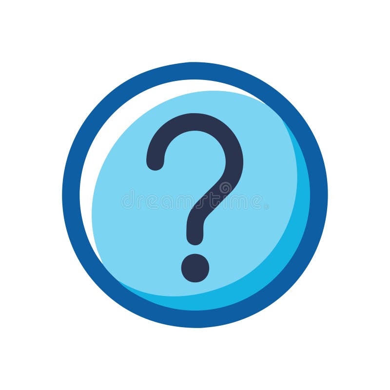 Icône De Recherche Pour Les Questions Illustration de Vecteur ...