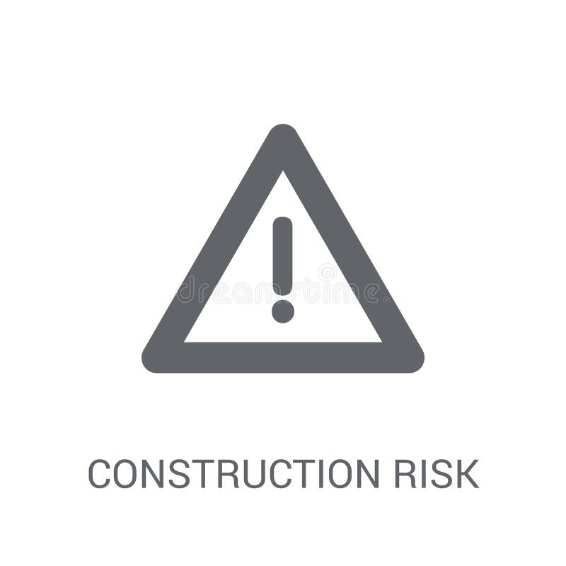 Icône De Risque De Construction Concept à La Mode De Logo De Risque De ...