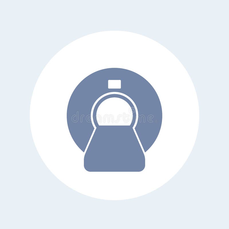 Icône De Vecteur De Scanner D'IRM Illustration de Vecteur ...