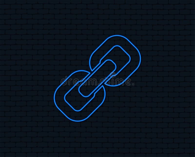 Icône De Signe De Lien Symbole De Lien Hypertexte Vecteur Illustration ...