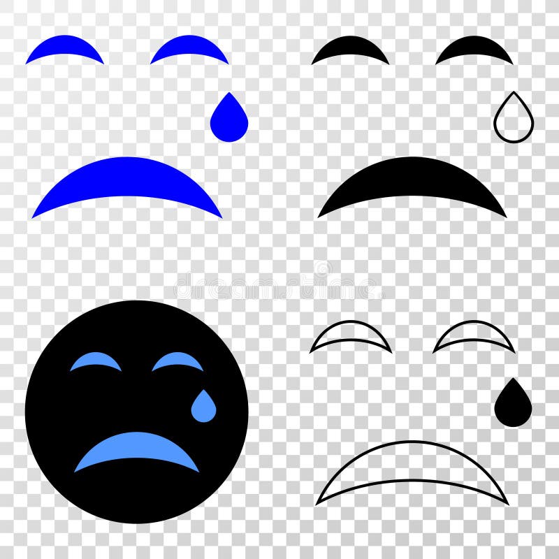 Pleurant Smiley Stock Illustrations, Vecteurs, & Clipart – (600 Stock ...