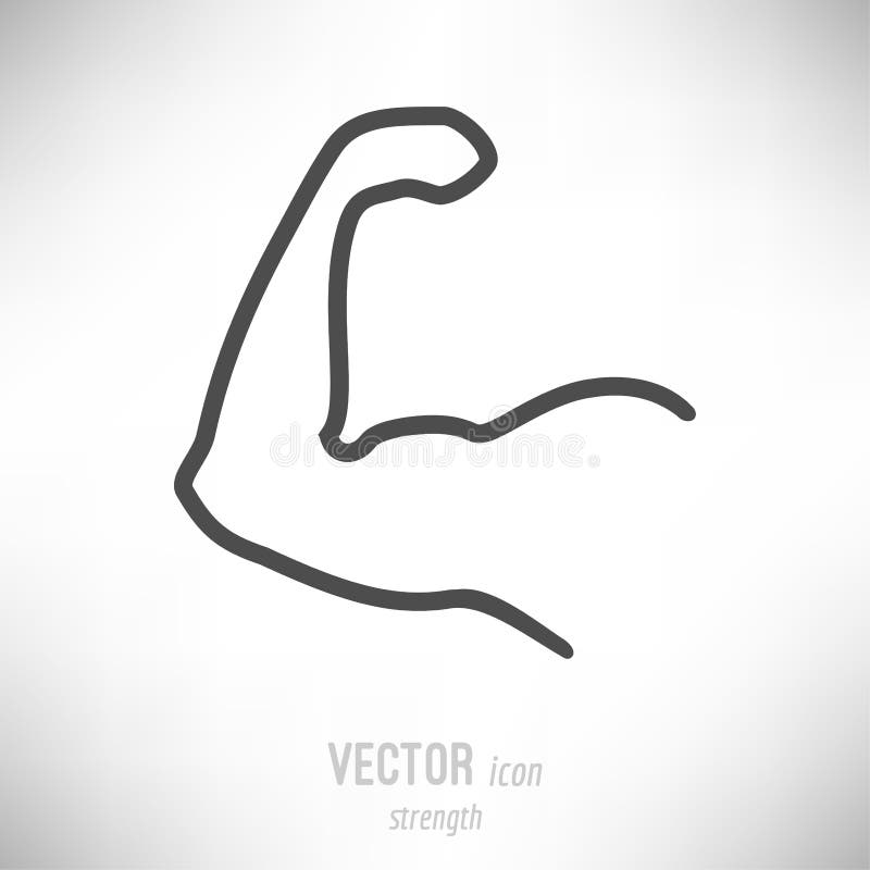 Icône Plate De Vecteur De Force Illustration de Vecteur - Illustration ...