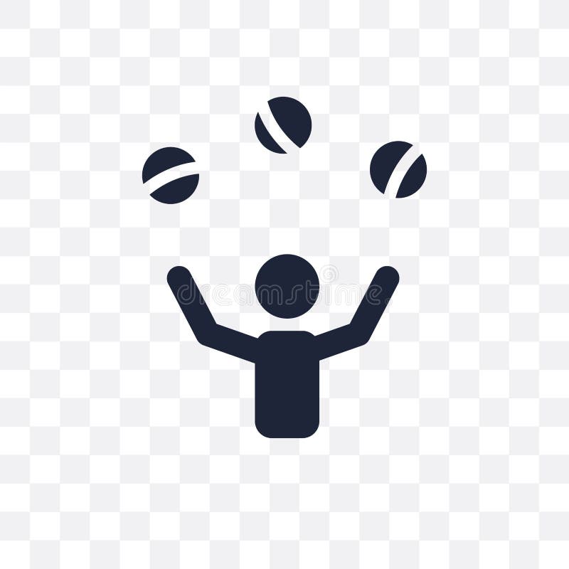 Icône D'exposition De Jongleur De Cirque Illustration Stock ...