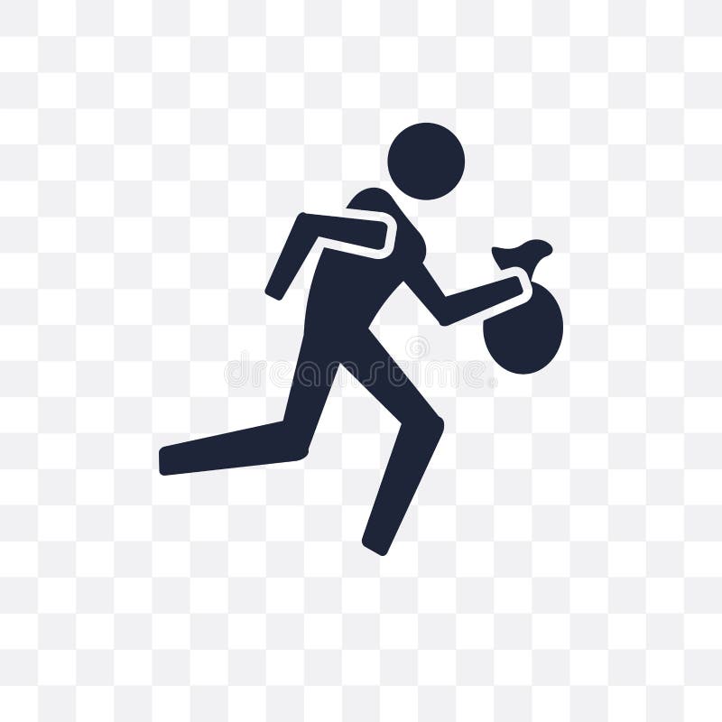 Icône Transparente De Voleur Conception De Symbole De Voleur De Col De ...