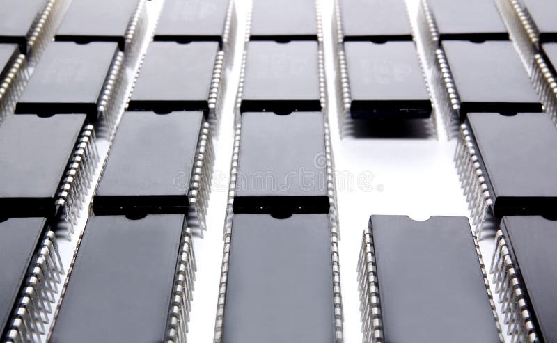 IC stock image. Image of closeup, integrated, electronic - 6087377