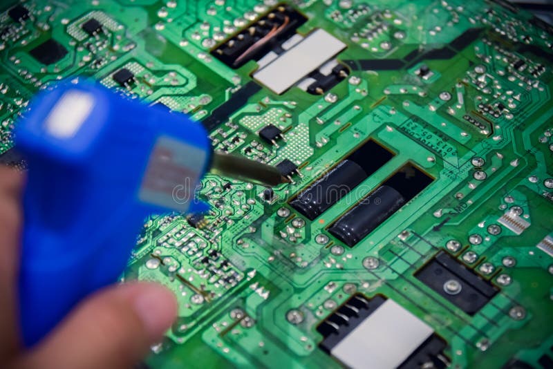 Complete main board stock image. Image of circuit, integrated - 113268521