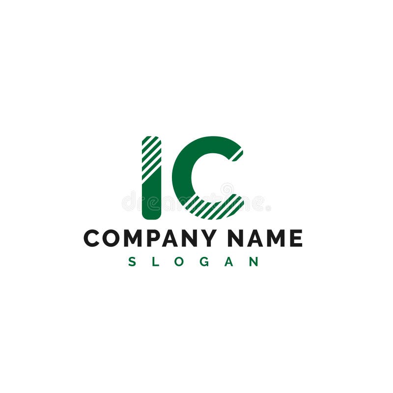 IC Letter Logo Design. IC Letter Logo Vector Illustration - Vector ...