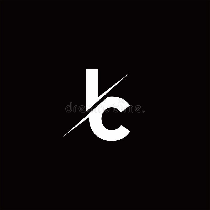 IC Logo Letter Monogram Slash with Modern Logo Designs Template Stock ...